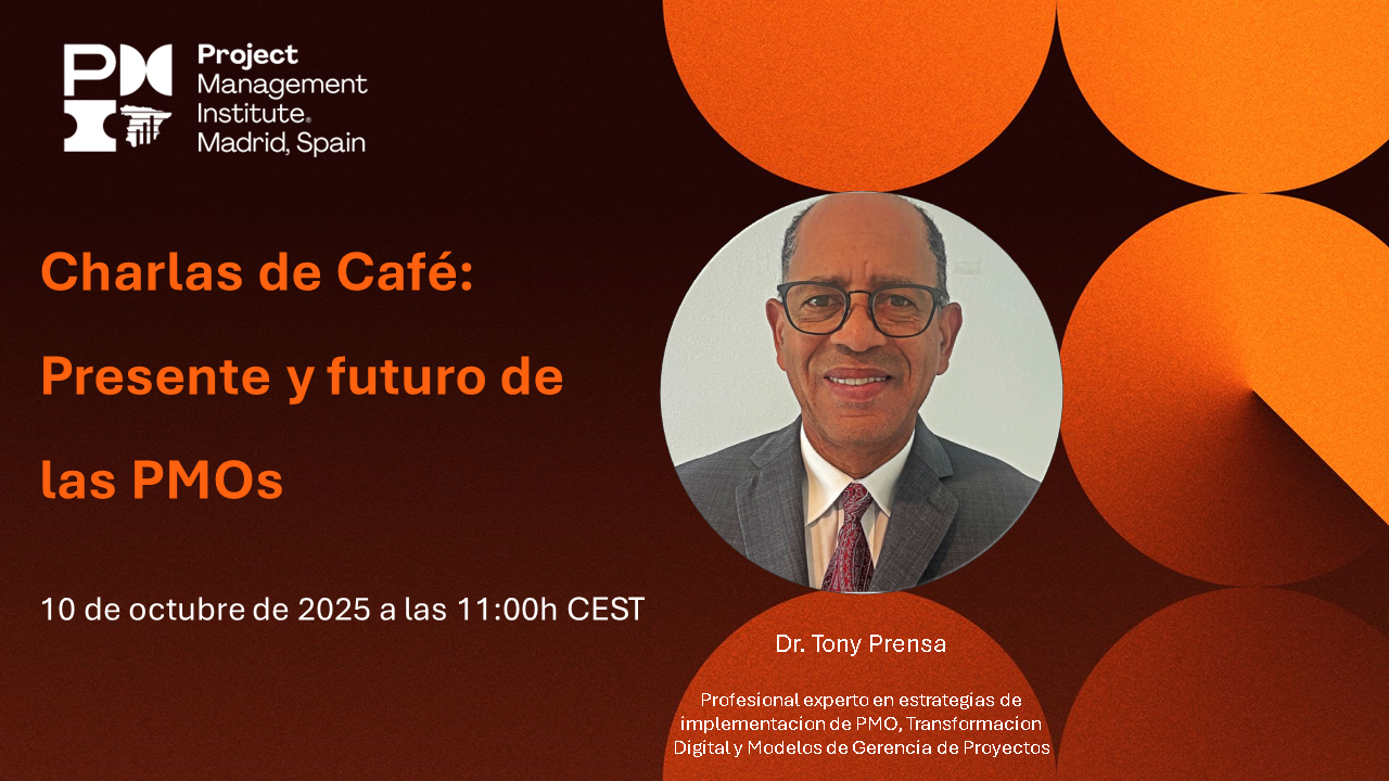 Charlas de Café: "Presente y futuro de las PMOs" con Tony Prensa-Coloquios